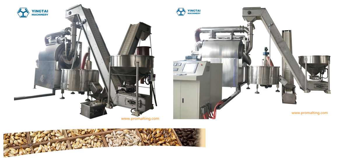 200kg/batch Drum Roasting System|Specialty Malt Maker|Craft Beer ...
